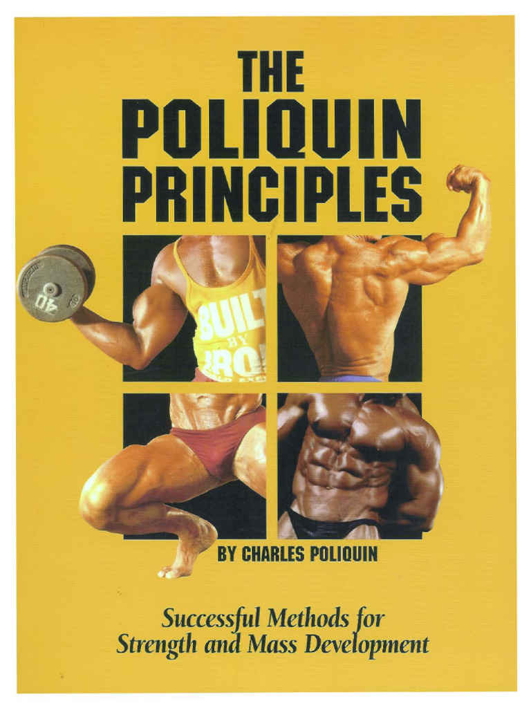 Poliquin Charles - The Poliquin Principles | PDF | Weight Training ...
