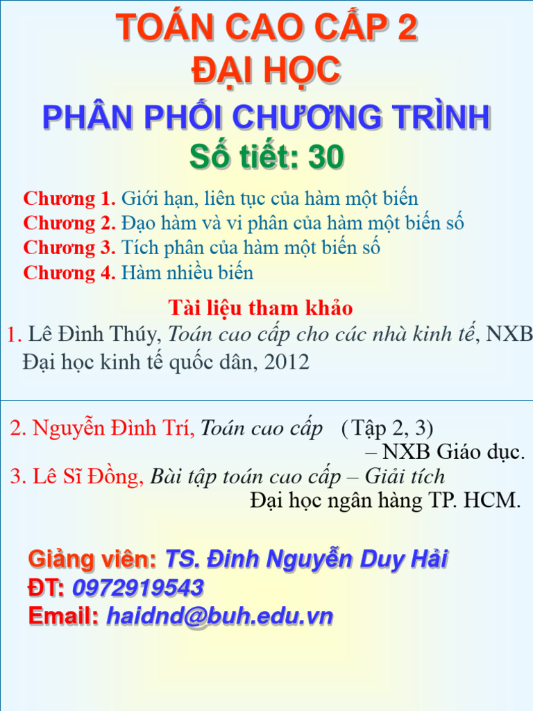 ChÆ°Æ¡ng 1 - TCC2 (Gui) | PDF