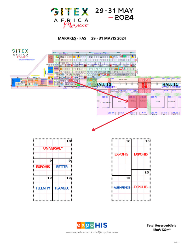 GITEX Africa 2024 Floorplan | PDF