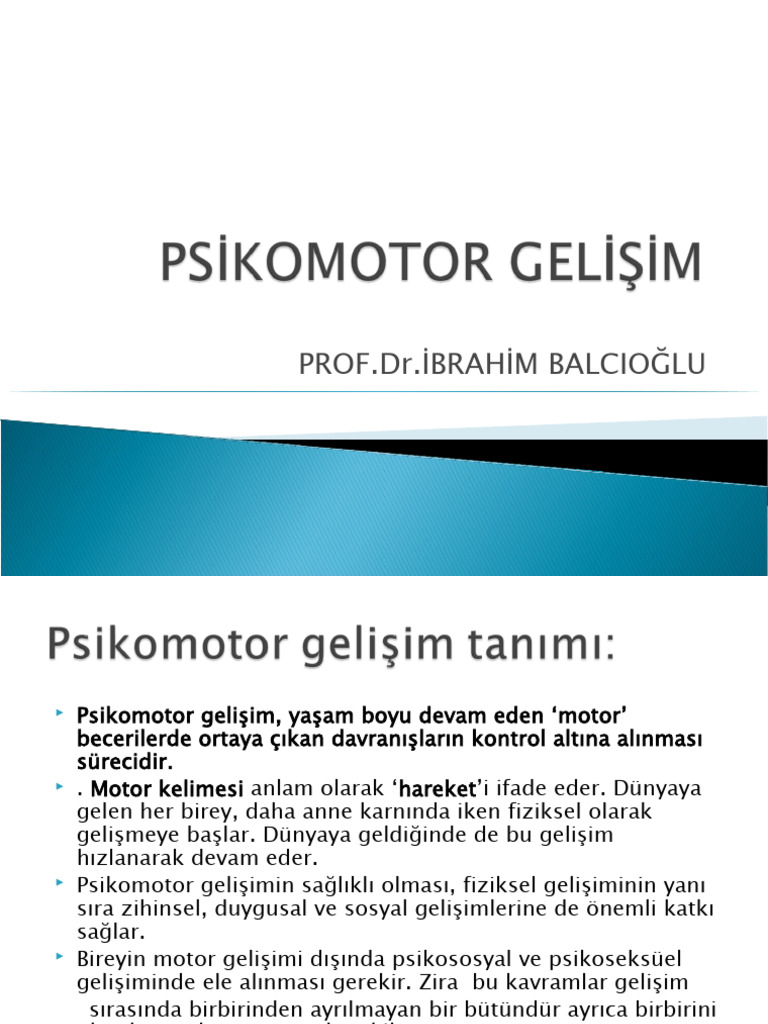 1_Psikomotor_Gelisim | PDF