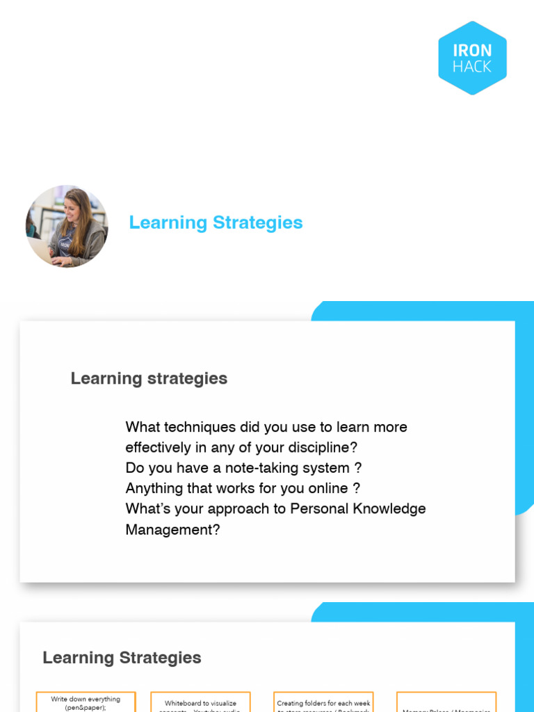 1b Learningstrats | PDF | Cognitive Science | Learning