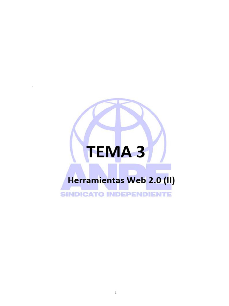 Tema 3 | PDF | Hipervínculo | HTML