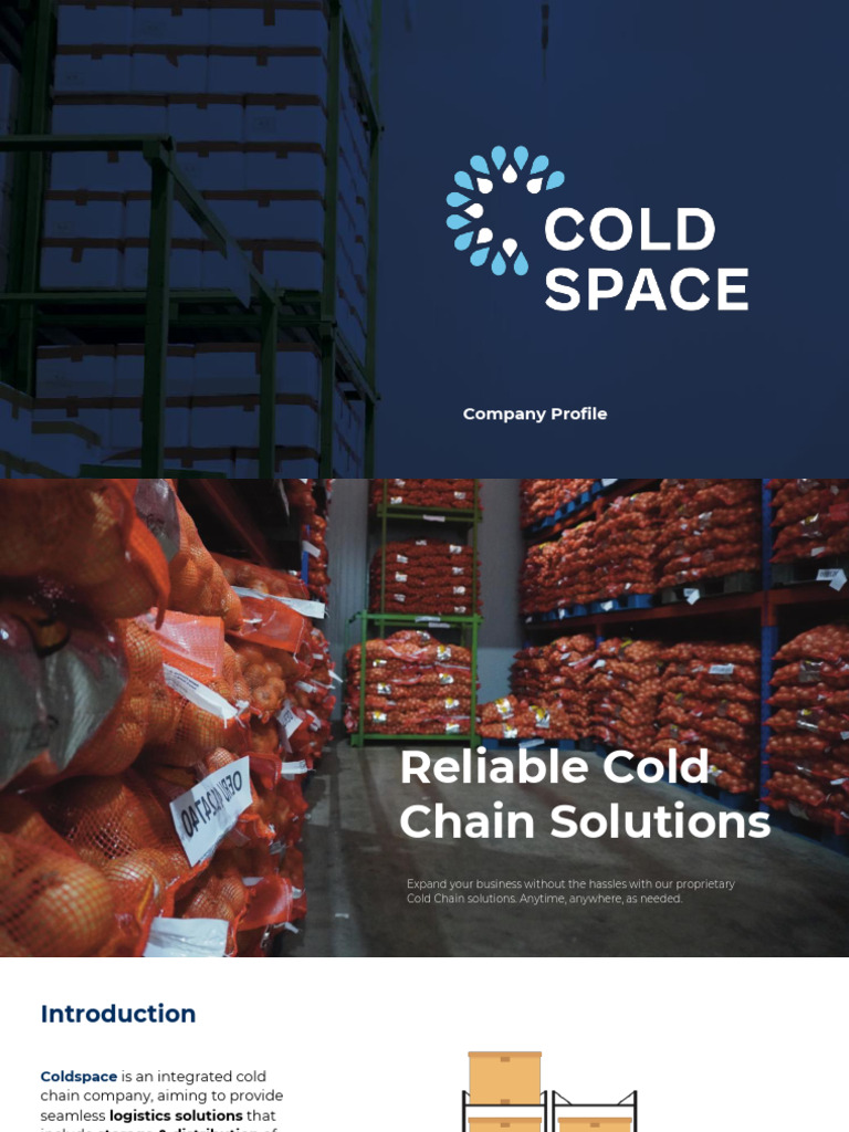 Coldspace - Company Profile | PDF | Logistics | Warehouse