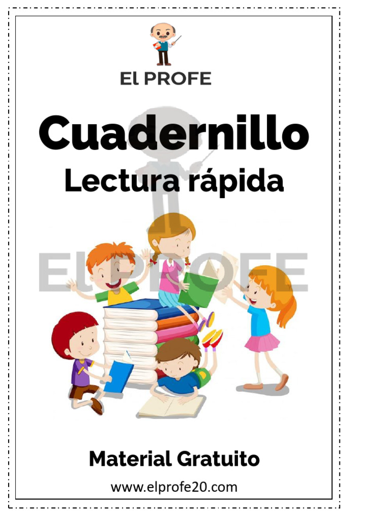 Cuadernillo Lectura Rapida Elprofe20 | PDF