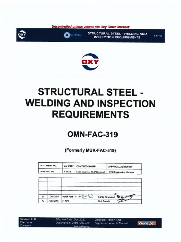 Omn Fac 319 | PDF | Welding | Construction