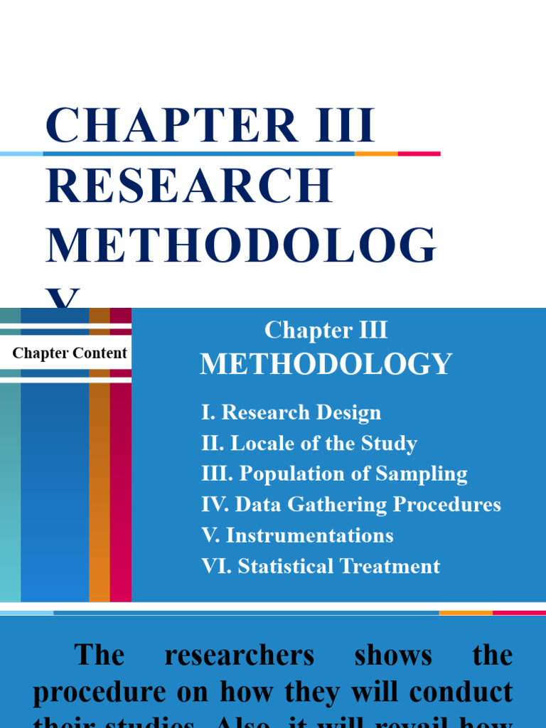 Chapter 3 Methodology | PDF