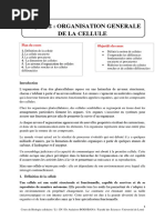 Les Types de Cellules Et Leurs Composants | PDF | Cellule (Biologie) | Cytoplasme