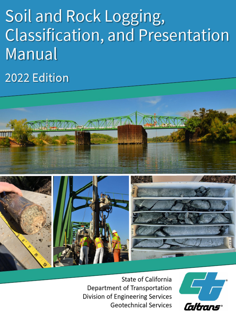 Caltrans Soil and Rock Logging Manual | PDF | Science & Mathematics ...