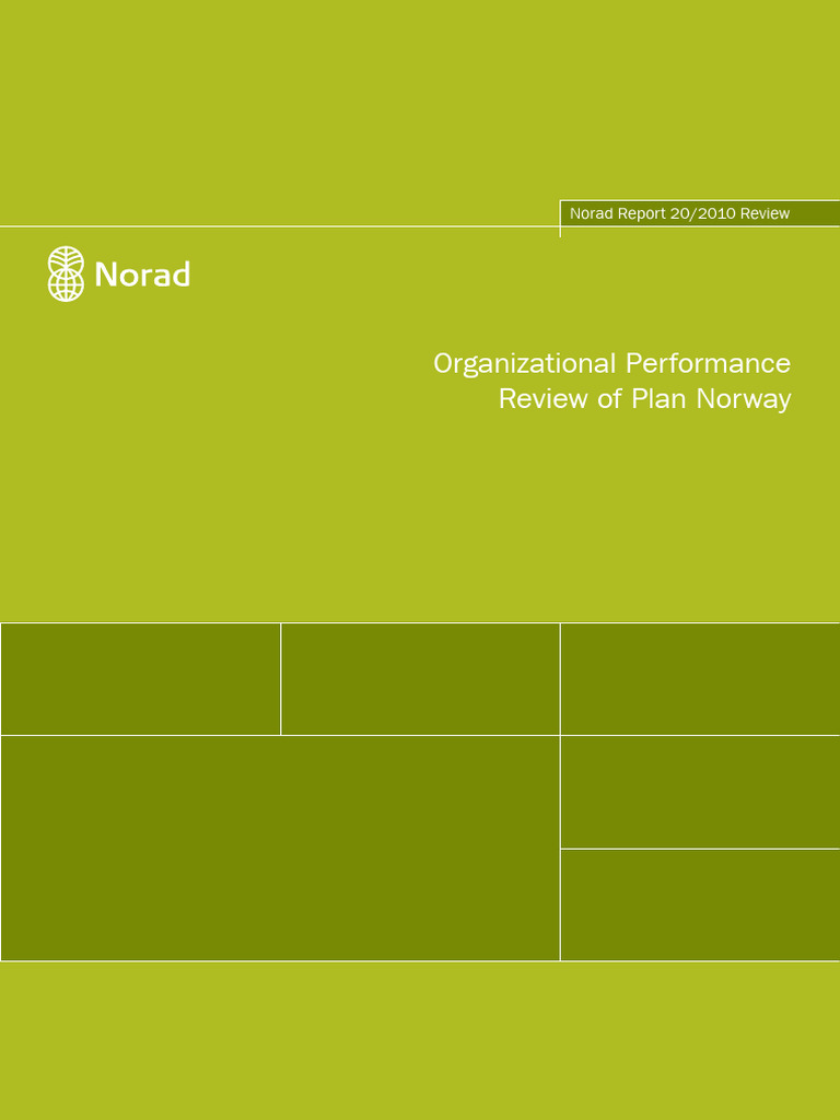Organizational Performance Review of Plan Norway | PDF | Business