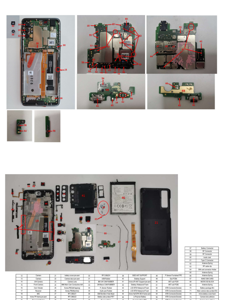 Exploded View T781K | PDF | Electrical Connector | Electronics