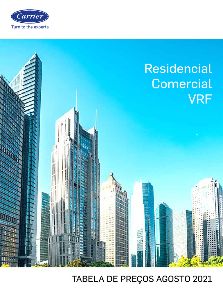 Carrier Brochure VRF Prices - PT - tcm204 143853 | PDF | Ar ...