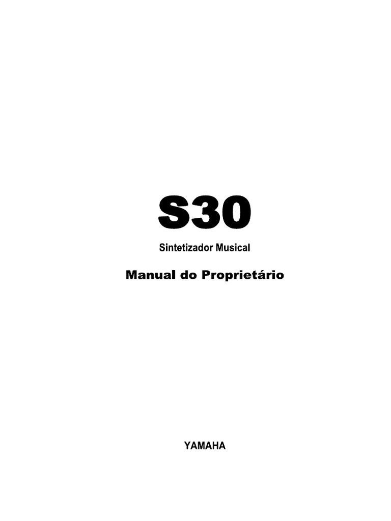 S30 Manual | PDF