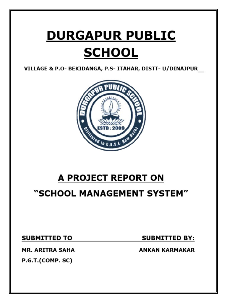 CS Project | PDF | Graphical User Interfaces | Databases CS Project | PDF | Graphical User Interfaces | Databases