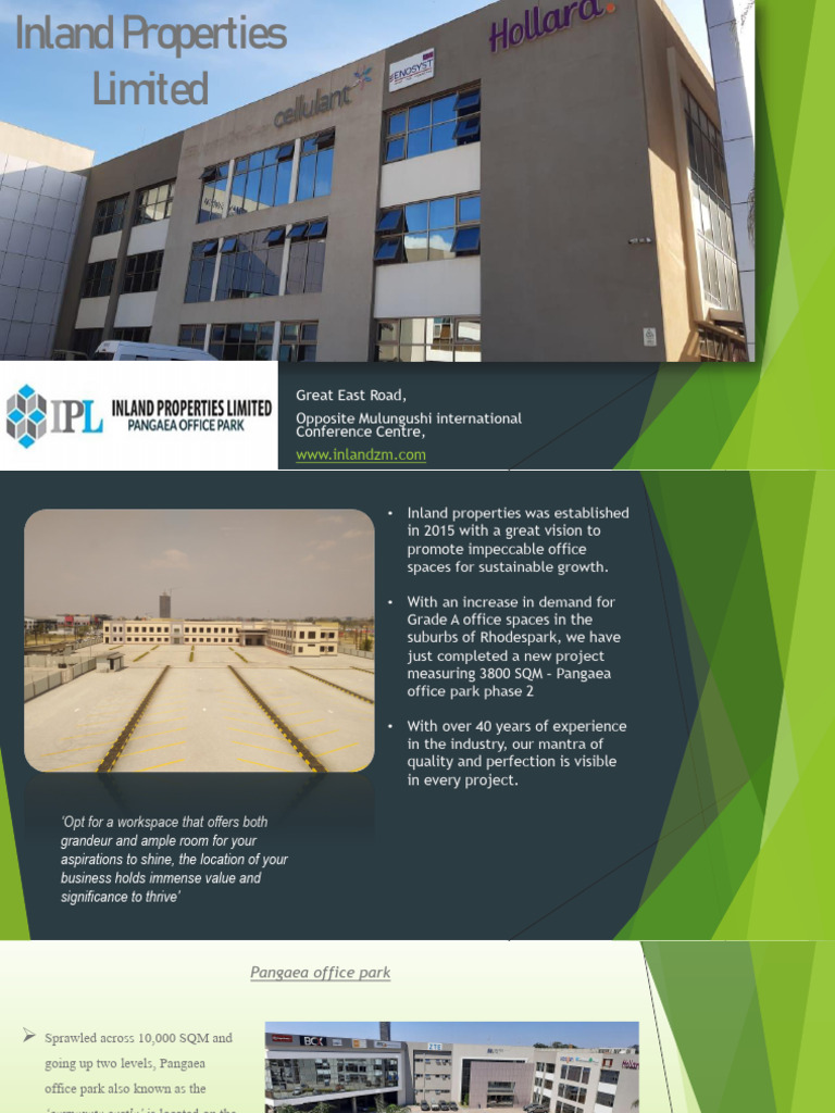 Inland Properties Profile | PDF