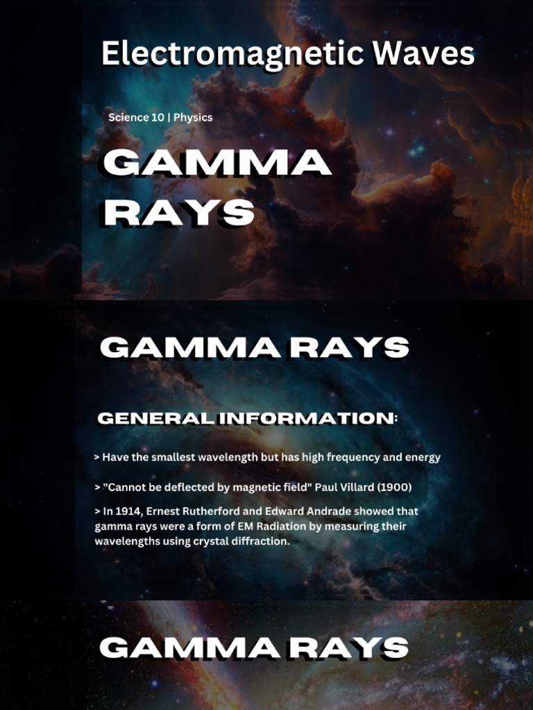 Gamma Rays: Physics Insights | PDF