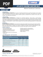 Atlanta Marine D 3005 - TDS - v210316 | PDF | Lubricant | Physical Sciences