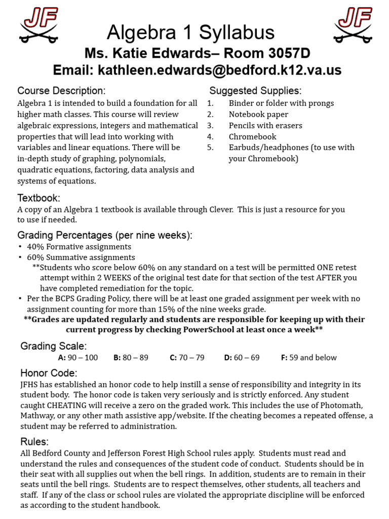 Edwards Syllabus | PDF