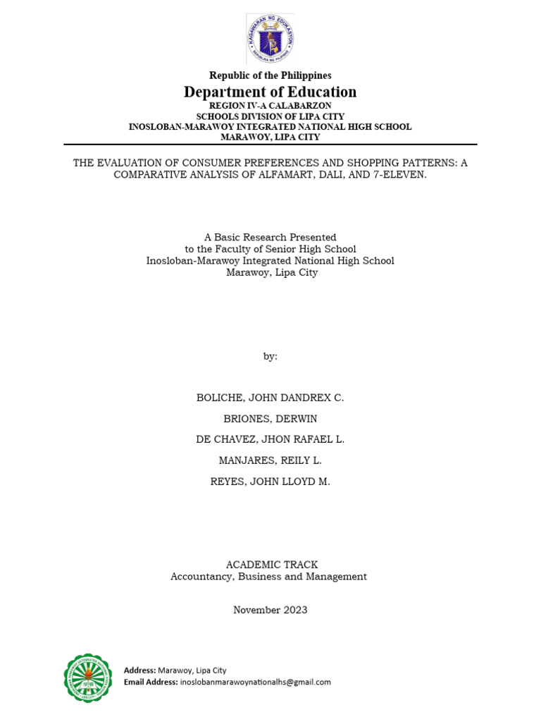 Practical Research 2 Chapter 1 | PDF