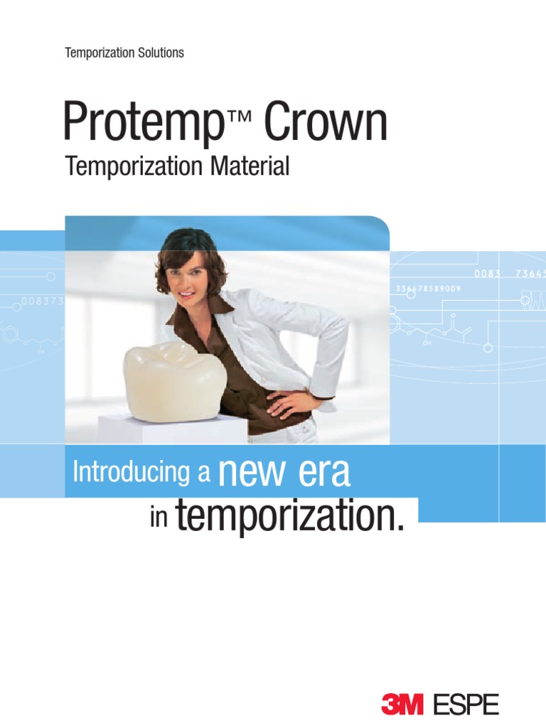 Protemp™ Crown - Temporization Material | PDF | Composite Material ...