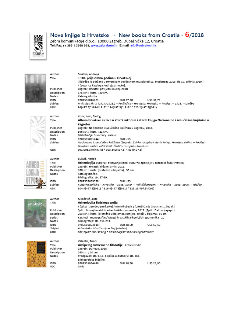 Zebrakom Catalog 2018 06 | PDF