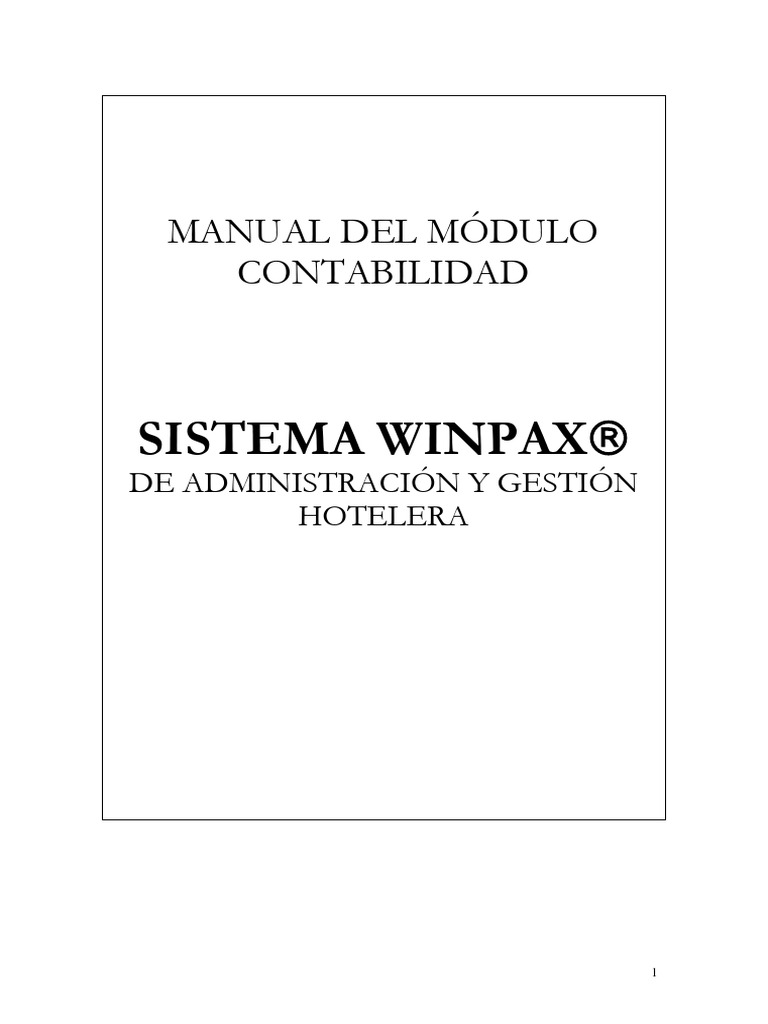 Admin Contabilidad Winpax | PDF | Contabilidad | Impuestos