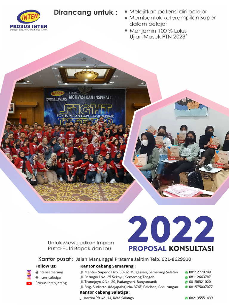 Proposal Program 2022 - 2023 | PDF