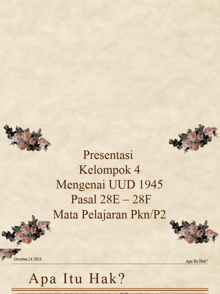 Presentasi PKN | PDF | Ilmu Sosial | Agama & Spiritualitas