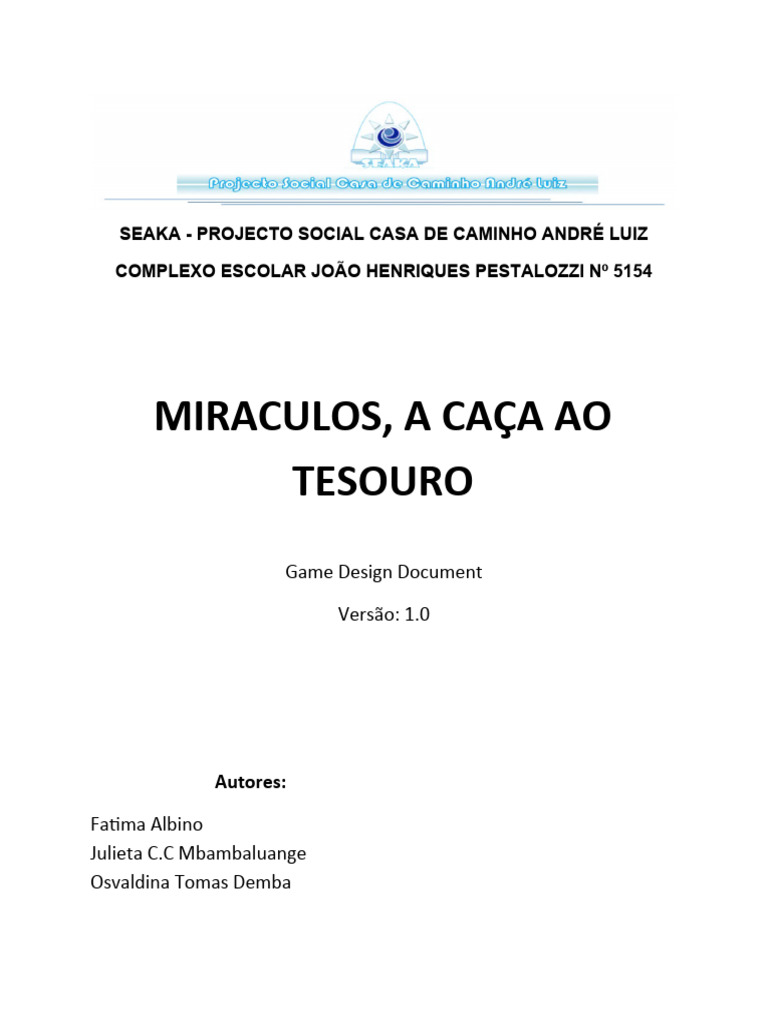 GDD Editavel | PDF