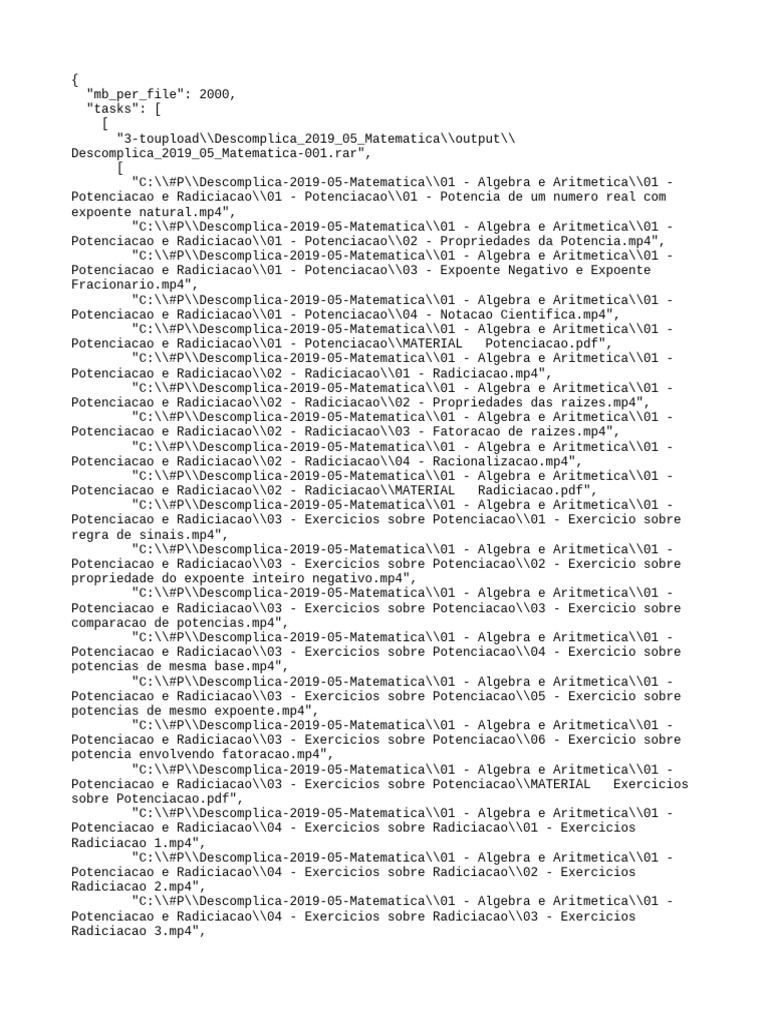 Descomplica 2019 05 Matematica | PDF