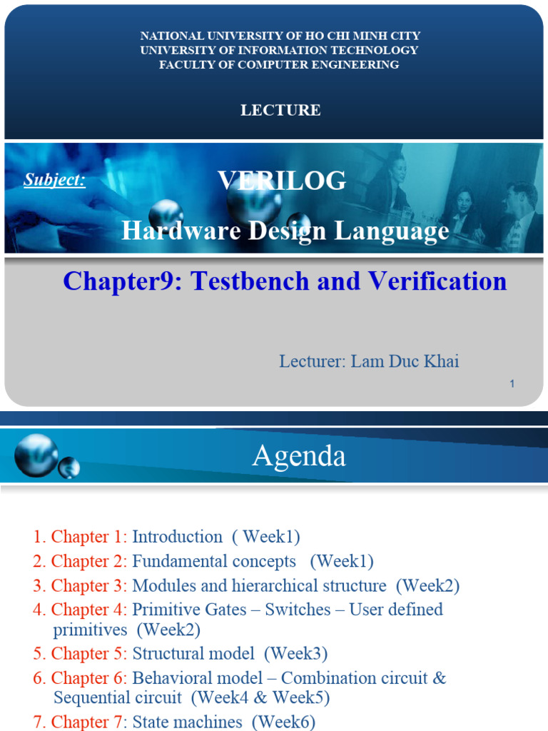 Verilog Chapter9 Testbench and Verification | PDF | Computers ...