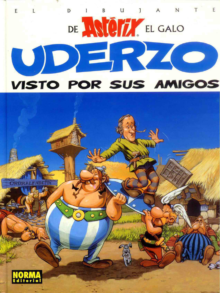 Asterix 32 - Uderzo Visto Por Sus Amigos - Uderzo - Esp | PDF