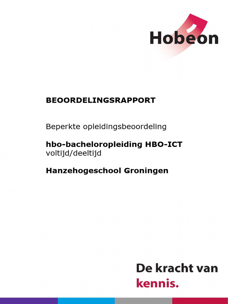 5b104cd3eaf1f - 006739 Rapport Hanze Hbo-Ba HBO-ICT | PDF