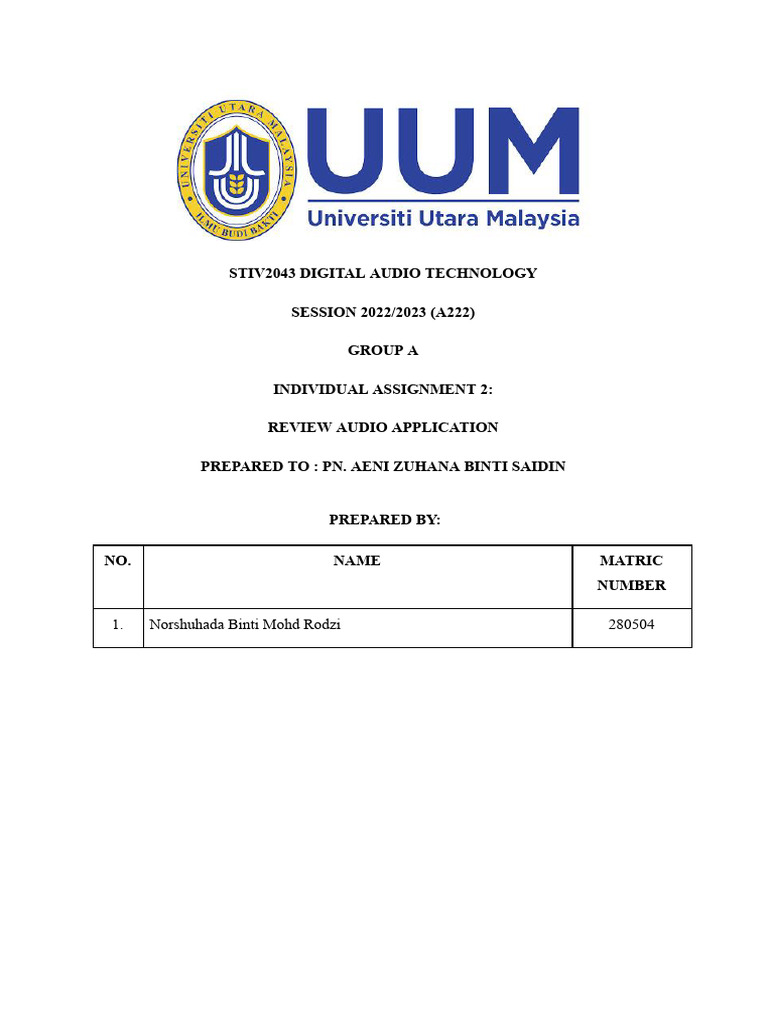 Da Individual Assignment 2 | PDF