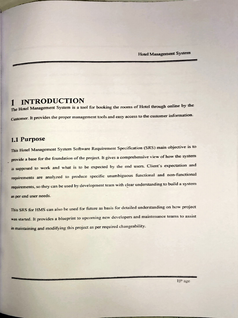 Hotel Management | PDF | Microsoft Windows | Software Release Life Cycle