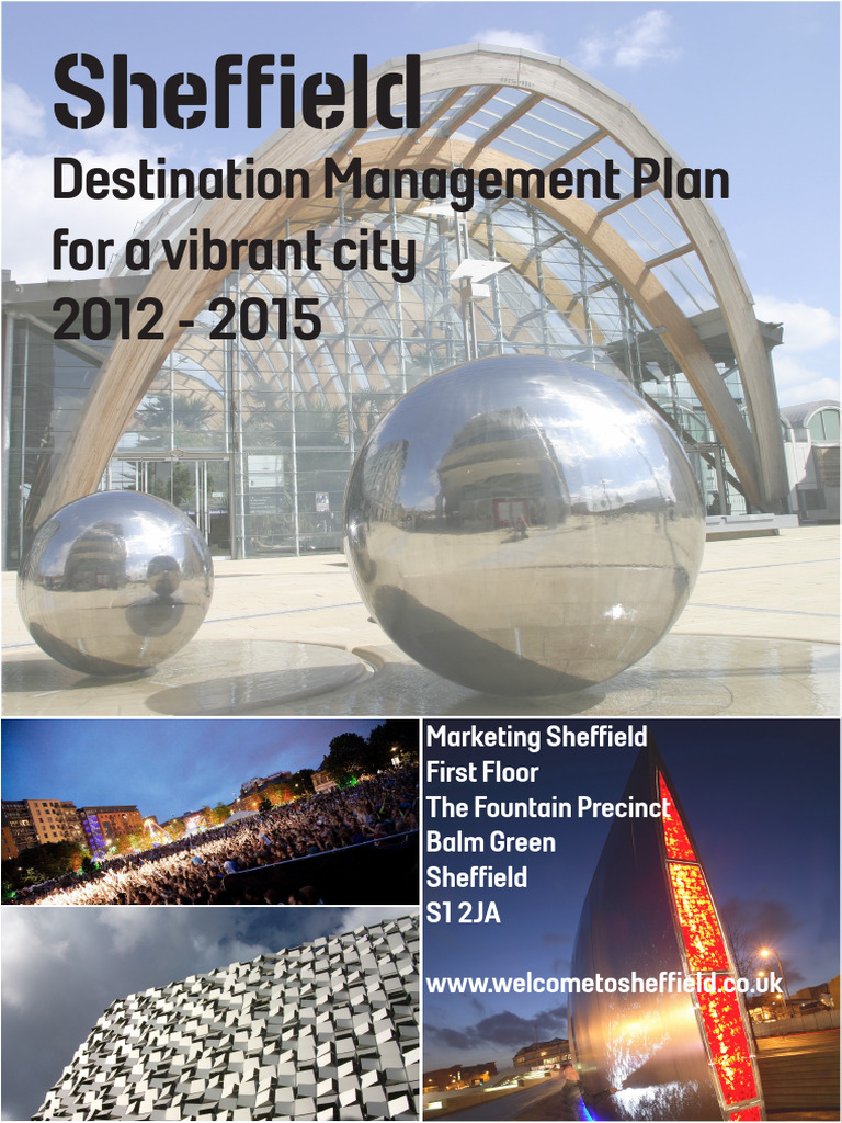 Sheffield Destination Management Plan 2012-2015 | PDF | Retail | Sheffield