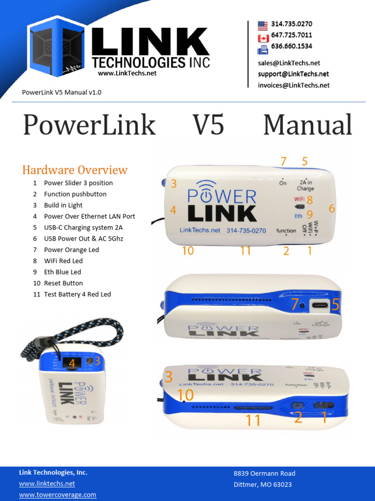 PowerLink V5 Manual v1.0 - 2023-11-08T144128.707 | PDF | Wi Fi ...