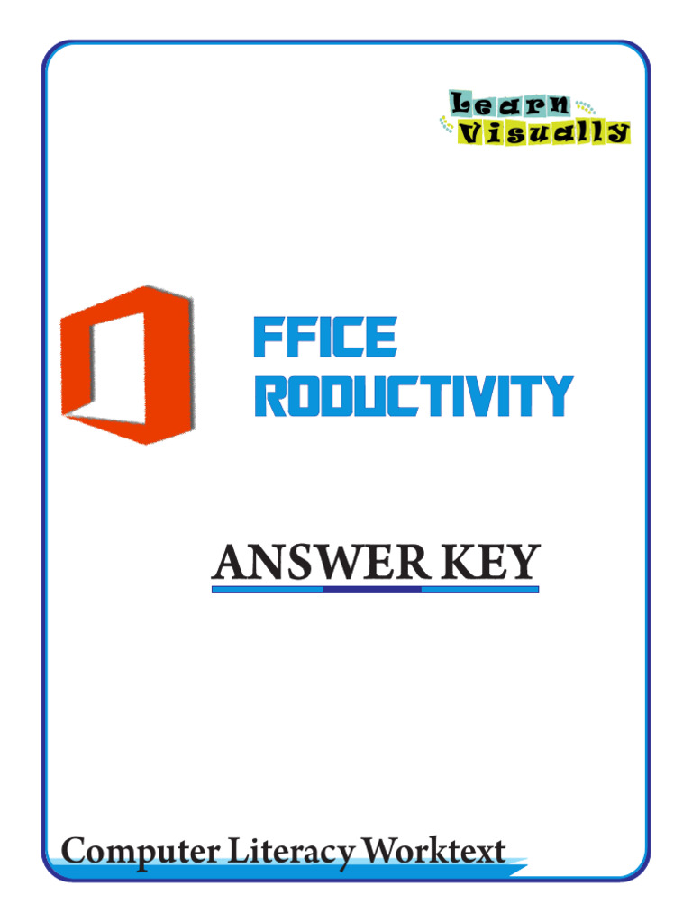 Answer Key MS OFFICE | PDF