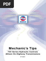Allison Transmission HT, HTB, CLT, CLBT 700 Series Service Manual PDF ...
