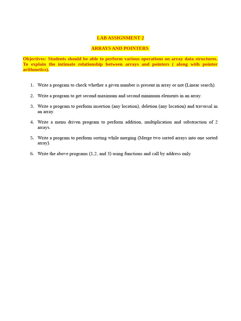 DSA Assignment 2 | PDF