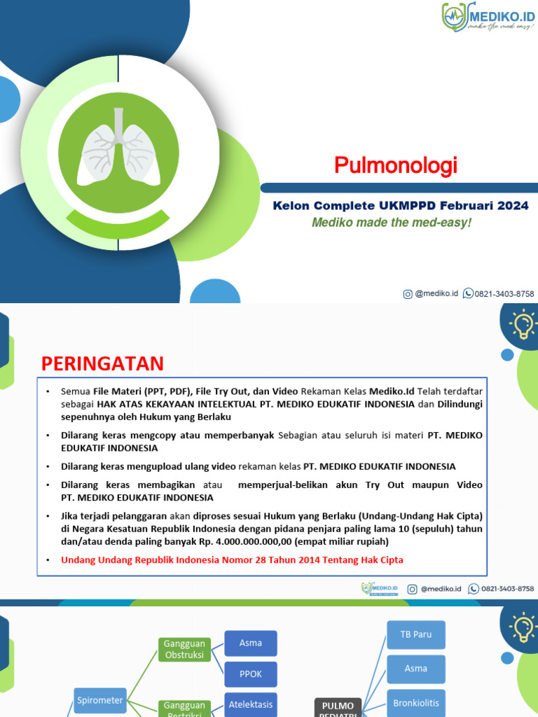 Panduan Tatalaksana Asma dan PPOK | PDF
