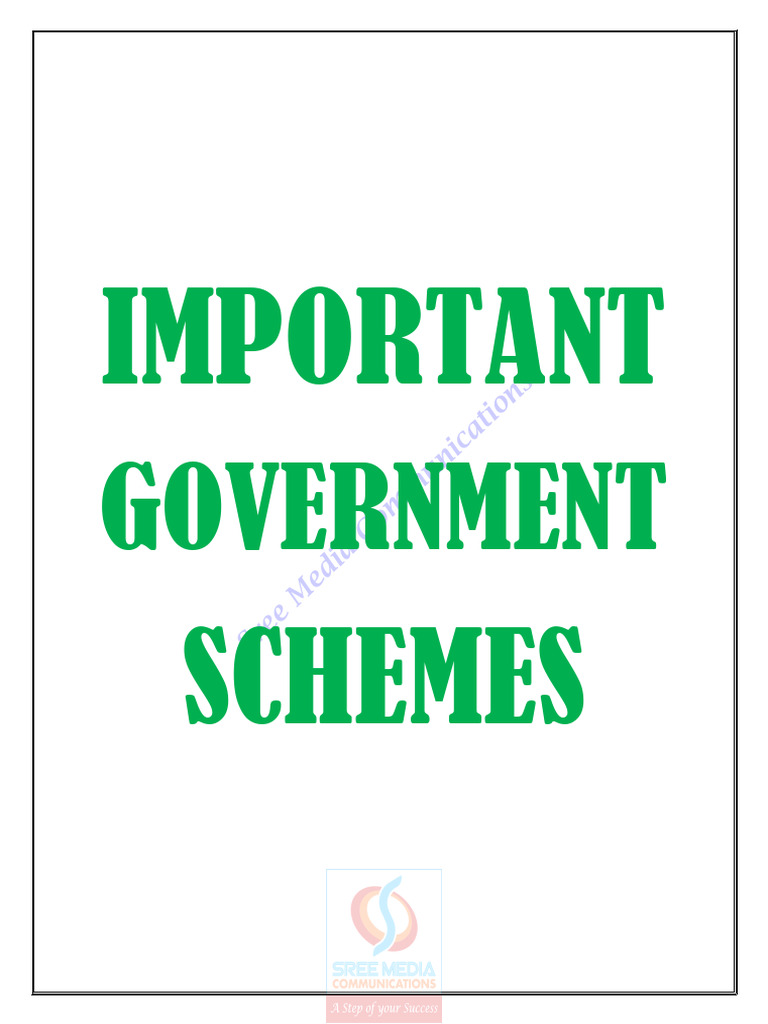 Government Schemes | PDF