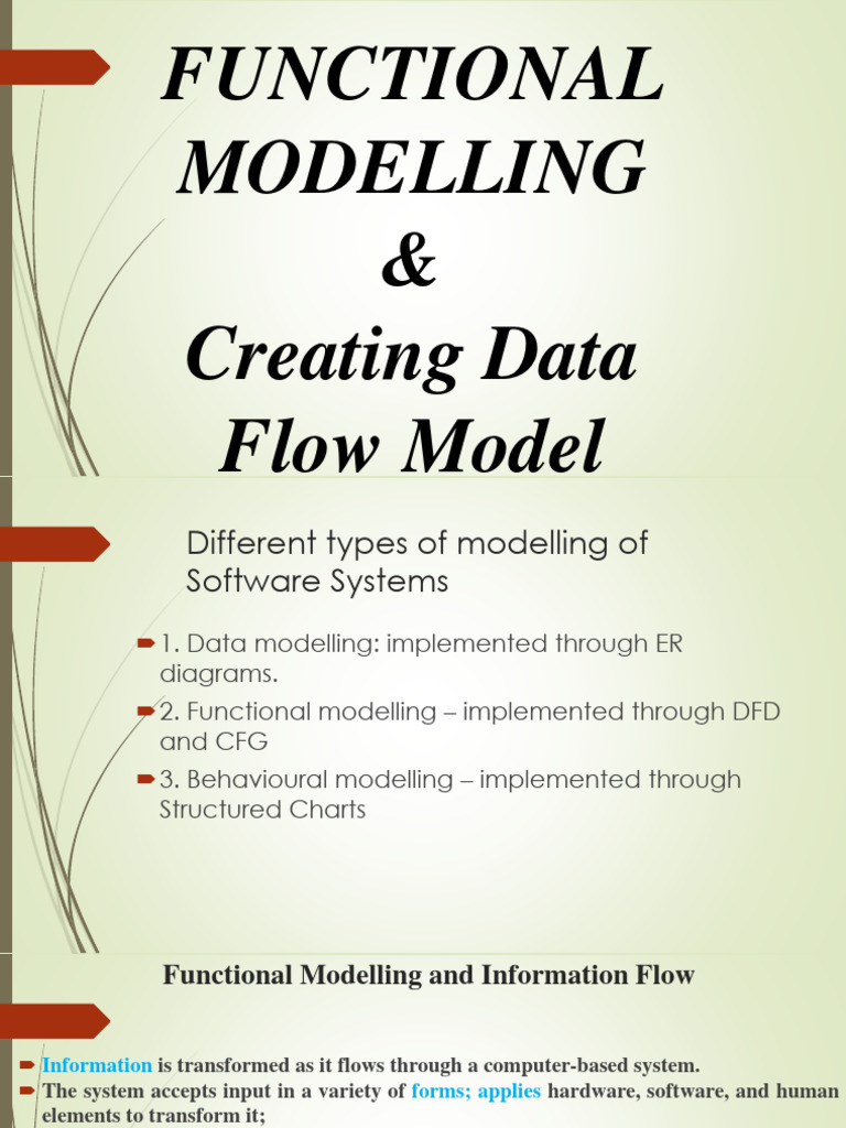 Functional Modelling DFD | PDF