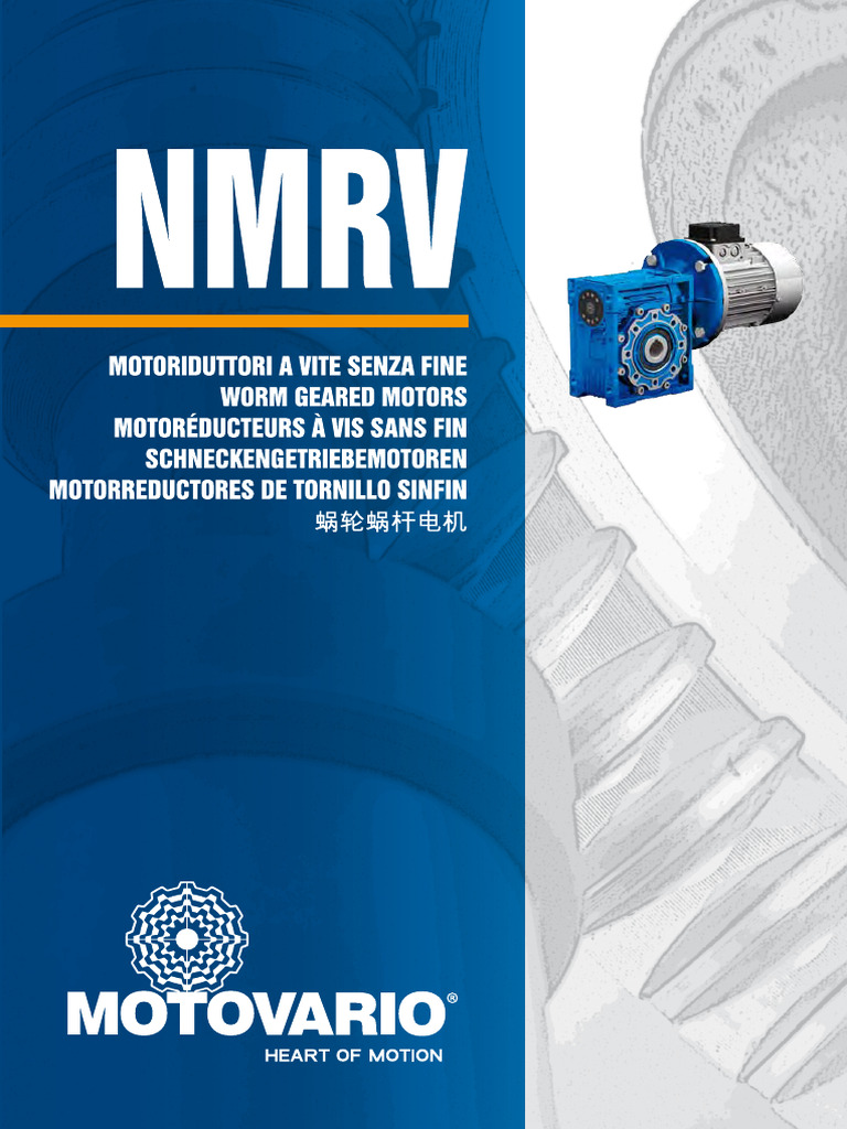 Catalogo NMRV, UMI. Reductores | PDF