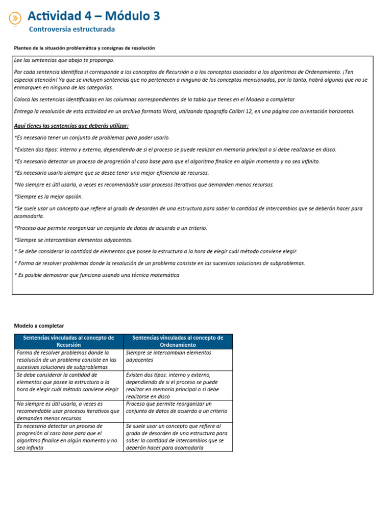 Algoritmo y Estructura de Datos Api3 | PDF