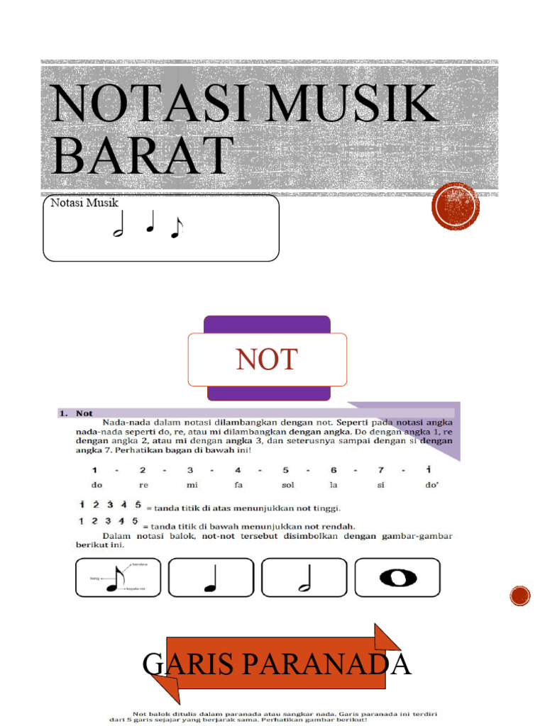Notasi Musik Barat | PDF