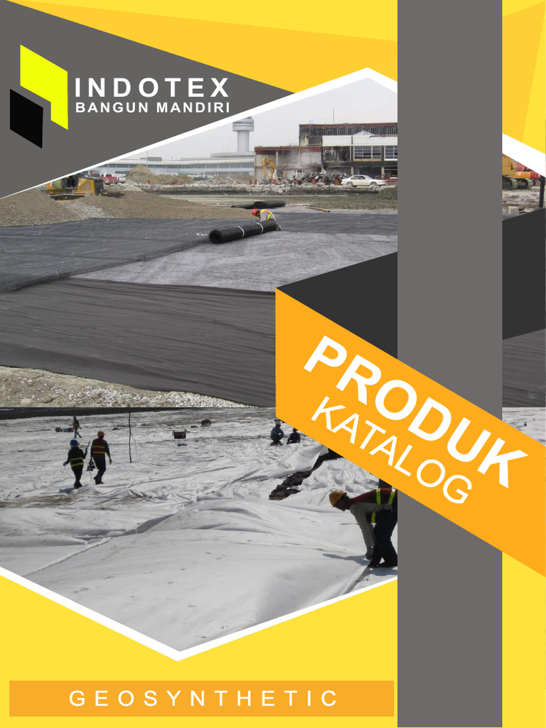 3b. Spesifikasi Produk - Katalog Geotekstil Non Woven - PT. Indotex Bangun Mandiri | PDF