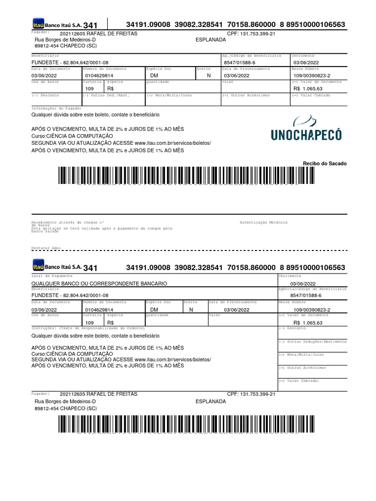 Fasternet 2 Via Boleto