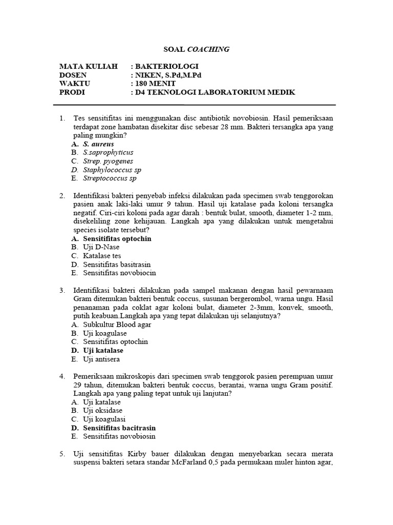 Bakteriologi 3 | PDF