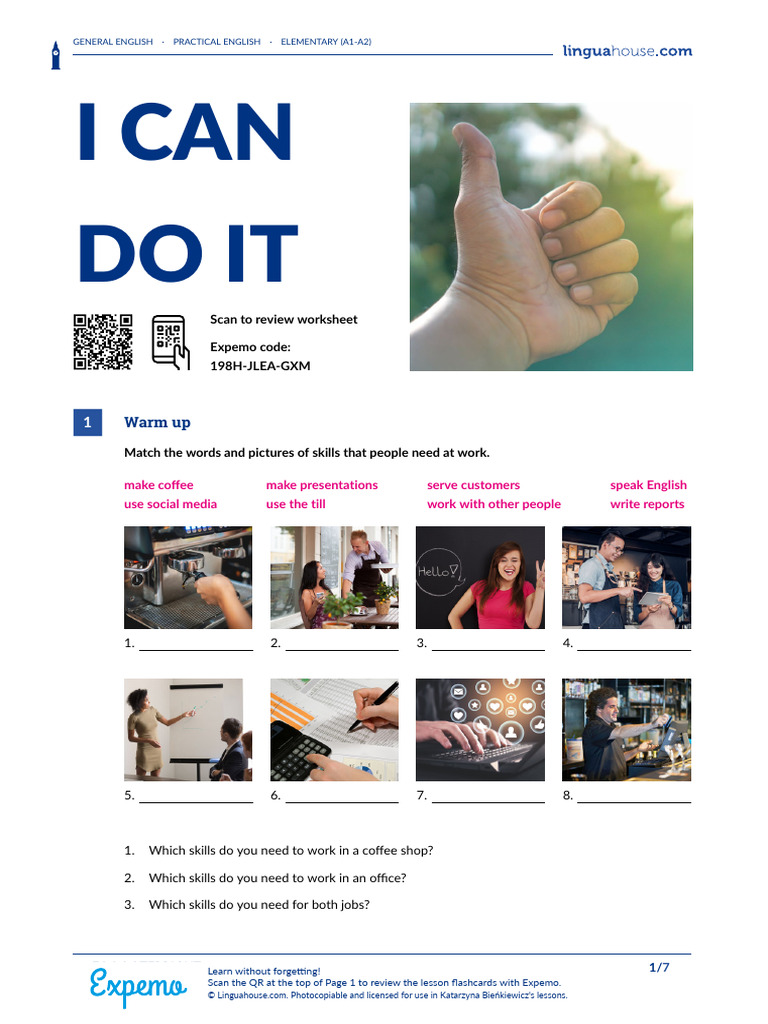 I Can Do It British English Student | PDF | Stress (Linguistics ...