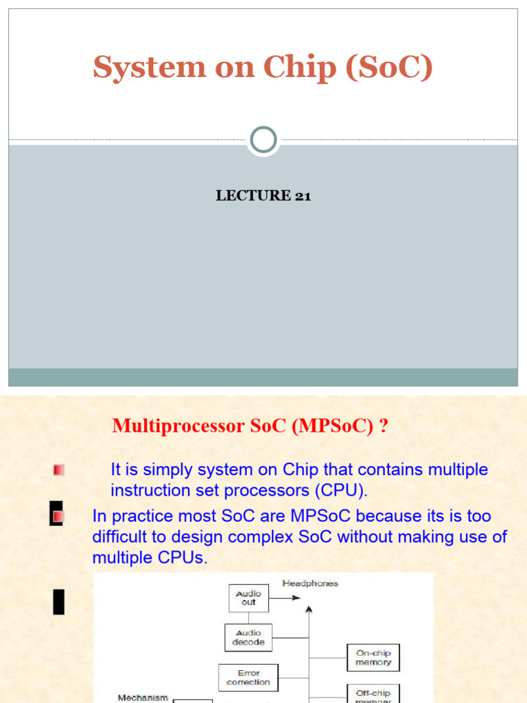 Computer Architecture Multicore | PDF | System On A Chip | Central Processing Unit